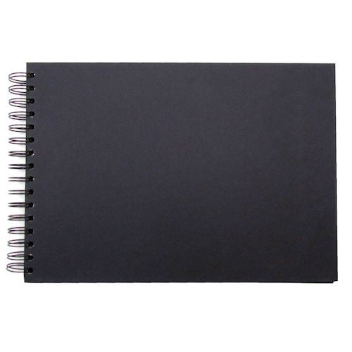SEAWHITE BLACK CARD DISPLAY BOOK - A3 - Landscape – Coln Gallery